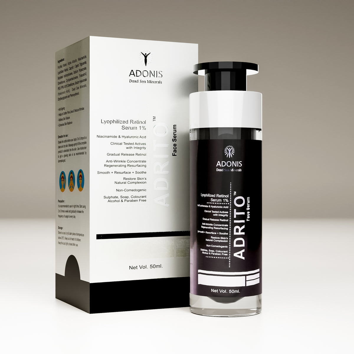 Unveil Radiant Skin with ADRITO Face Serum by Adonis – Adonispharma
